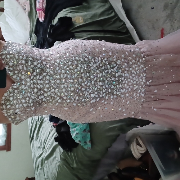 Eleni Ellias | Dresses | Eleni Ellias Blush Pink Formal Dress Size 2 ...
